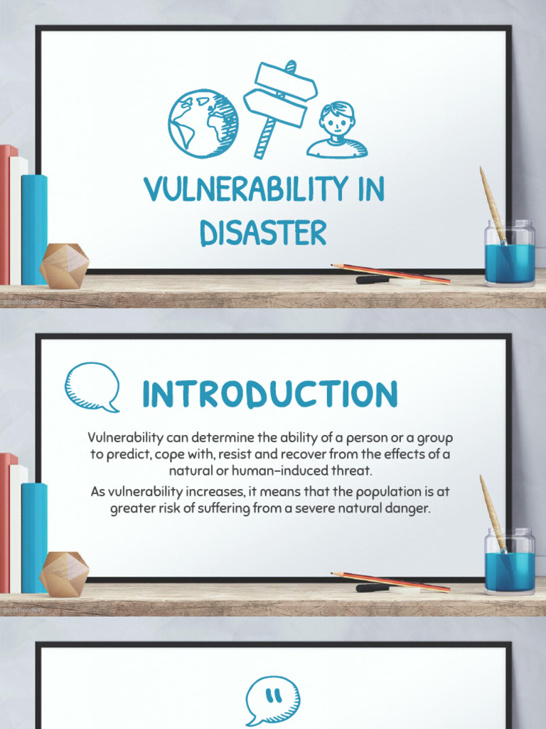 DISRAR - Vulnerability Handout | PDF | Hazards | Vulnerability