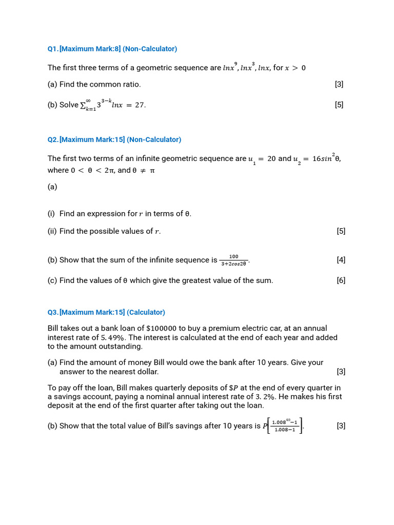 QB (Hard) | PDF | Mathematics | Mathematical Concepts