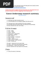 FNAF World Attack Types and Effects | PDF