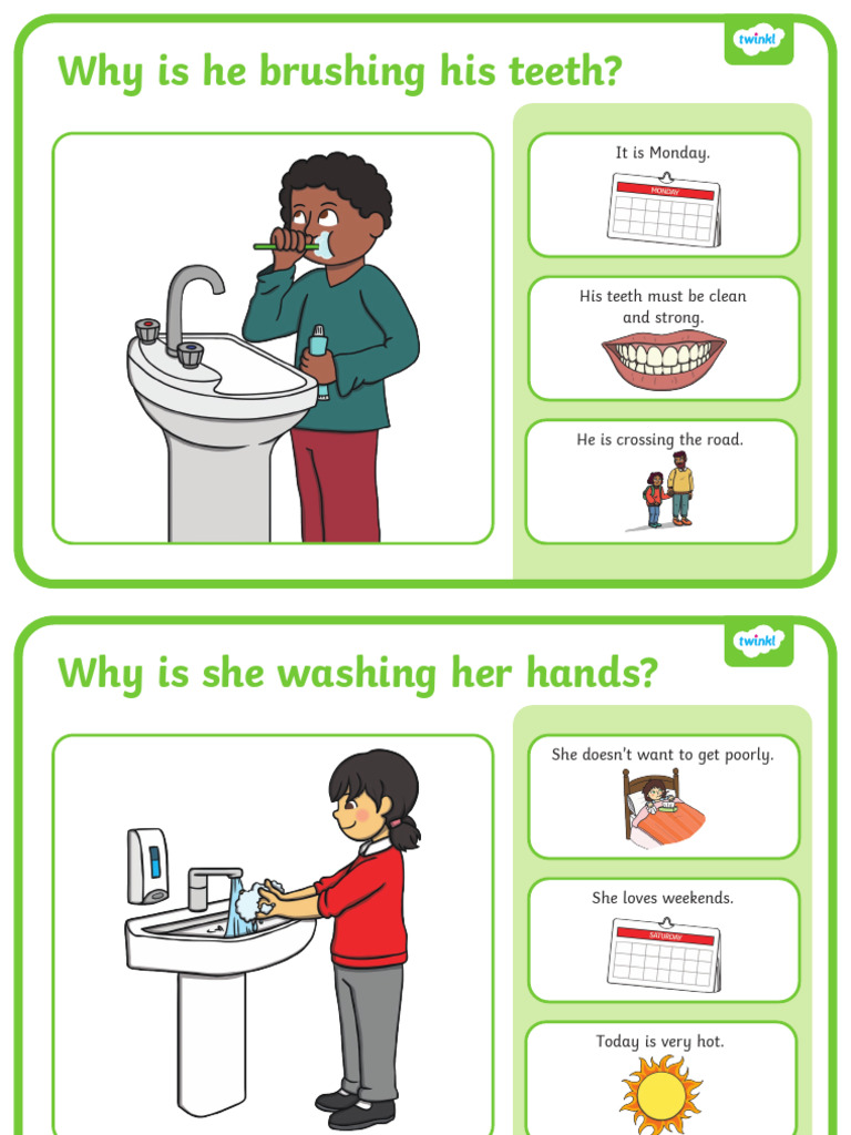 Why and Because Question Activities | PDF