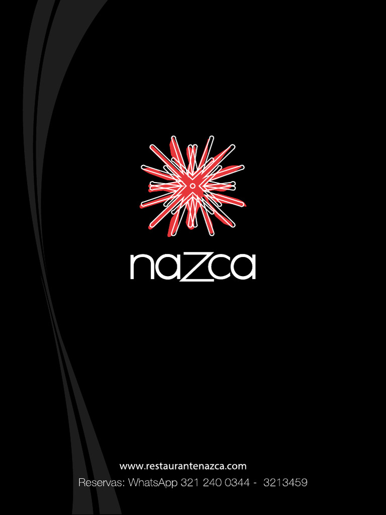 Menu Nazca | PDF | Mariscos | Salsa