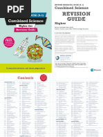 Edexcel GCSE Combined Science Checklist | PDF | Enzyme | Genotype