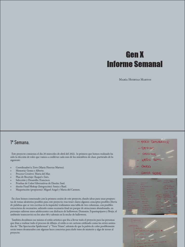 Proyecto de Ejemplo Gen X 2 | PDF