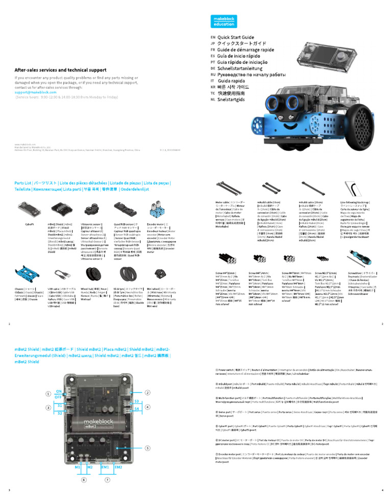 Manual Usuario Mbot2 | PDF
