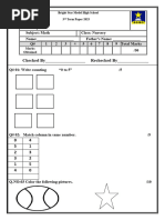 Math Worksheet Class 1 (Addition Up To 10) | PDF | Teaching Mathematics ...
