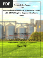 60 KLPD Grain-Based Distillery - A Snapshot | PDF | Distillation | Brewing