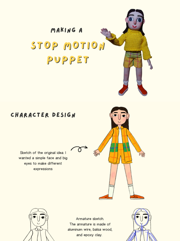 Stop Motion Puppet Creation Guide | PDF | Art