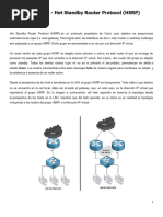 Protocolo HSRP | PDF | Enrutador (Computación) | Redes de computadoras