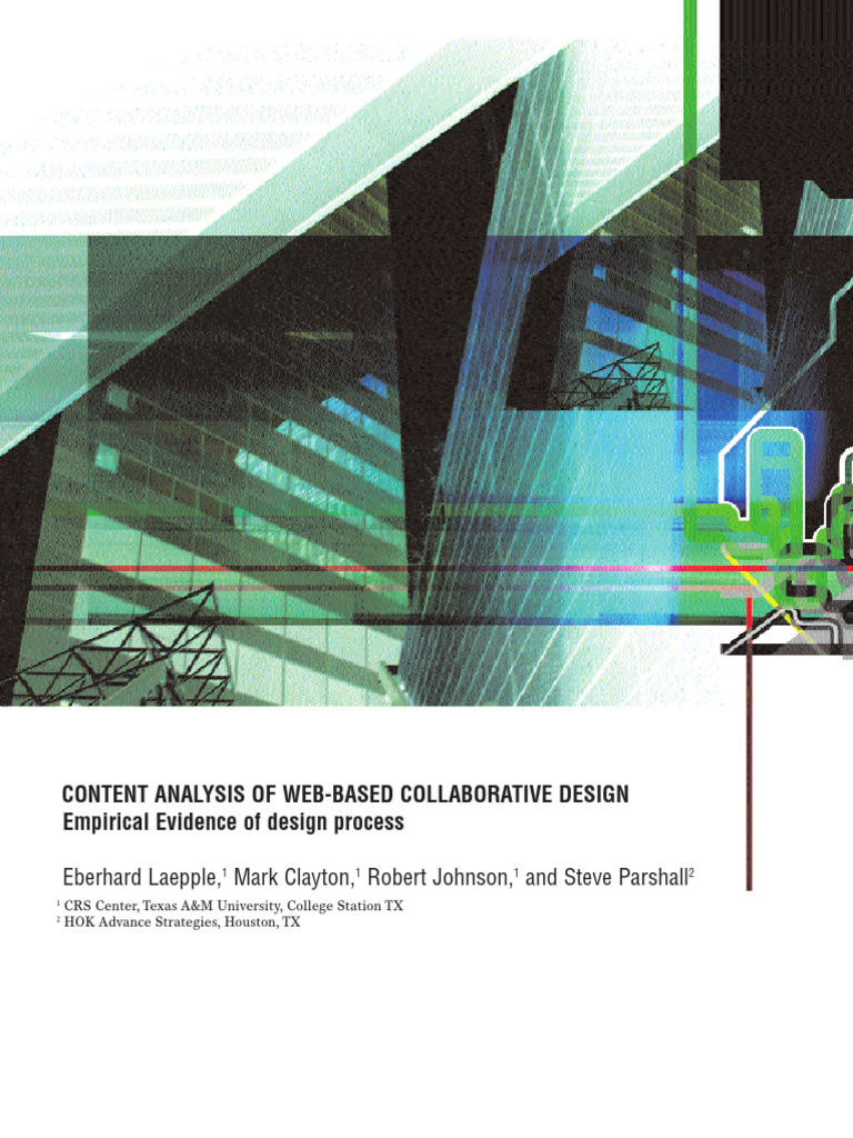 Content Analysis of Web Based Collaborative Design | PDF | Information ... Content Analysis of Web Based Collaborative Design | PDF | Information ...