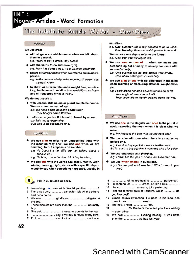 Determiner Grammarway 4 | PDF