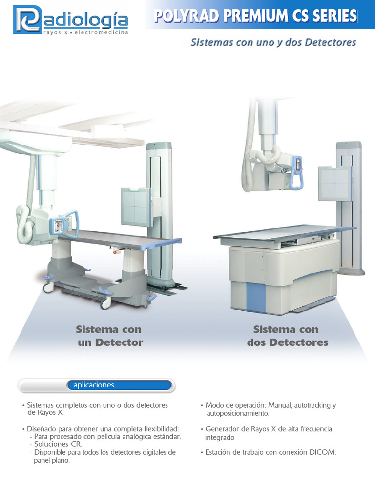 Polyrad Premium CS Series | PDF | Rayo X | Ct Scan