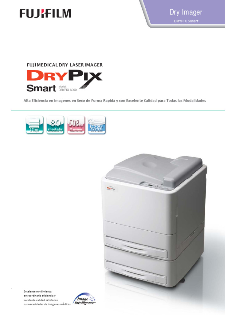 FUJI Drypix Smart 6000 | PDF | Imagen | Procesamiento de imágenes
