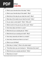 Speed Dating Activity Instructions for Students | PDF | Career & Growth