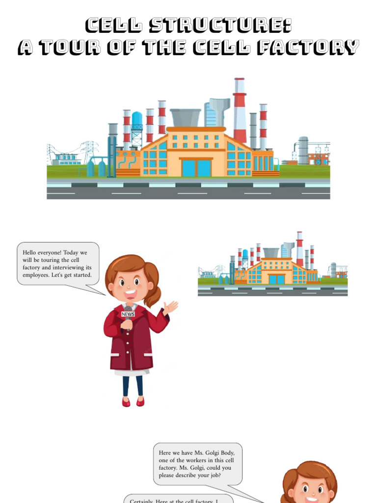 Cell Structure A Tour of The Cell Factory | PDF | Cell (Biology) | Cell ...