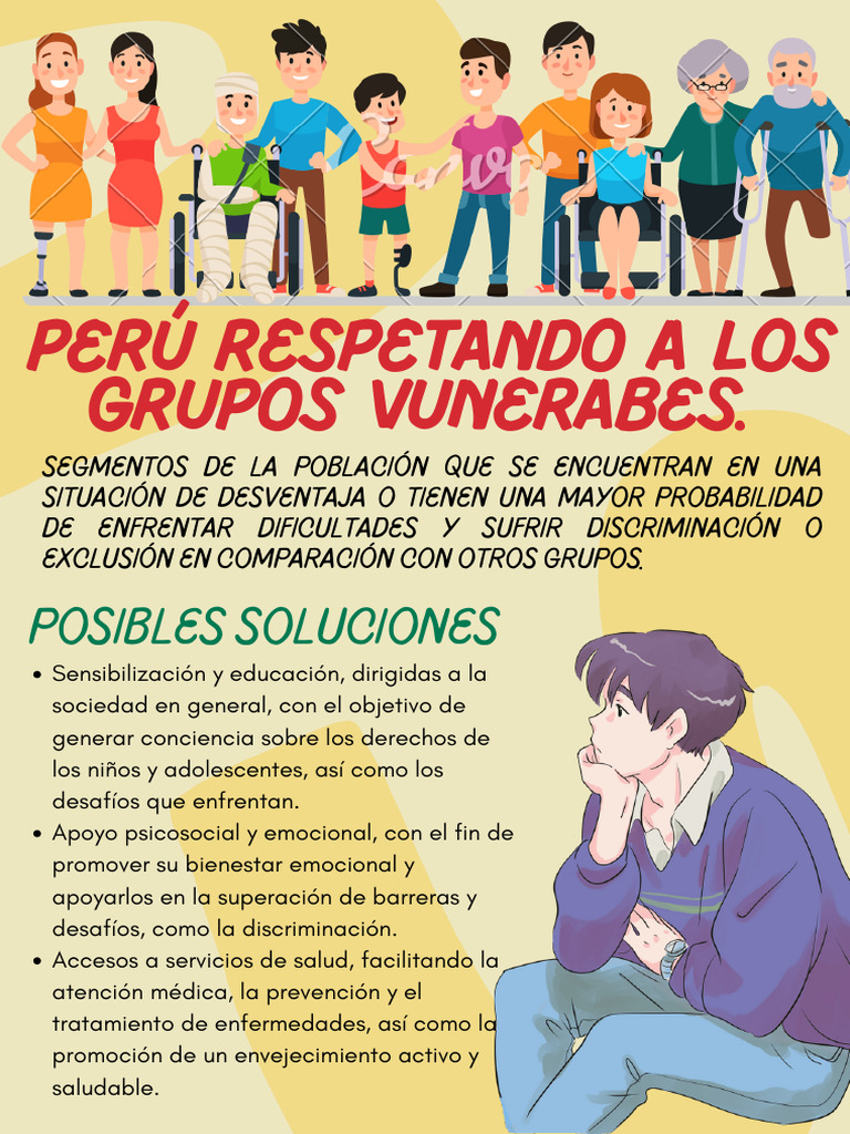 Perfil Social De Los Grupos Vulnerables En Sudáfrica