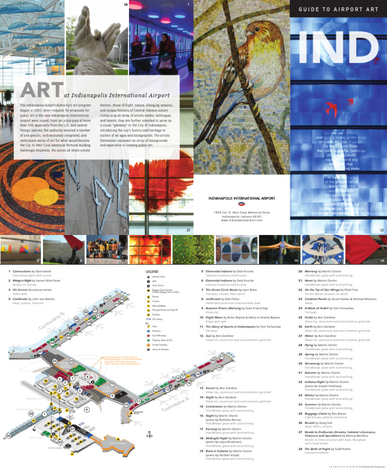 Maps Directions Public Art Map | PDF | Materials
