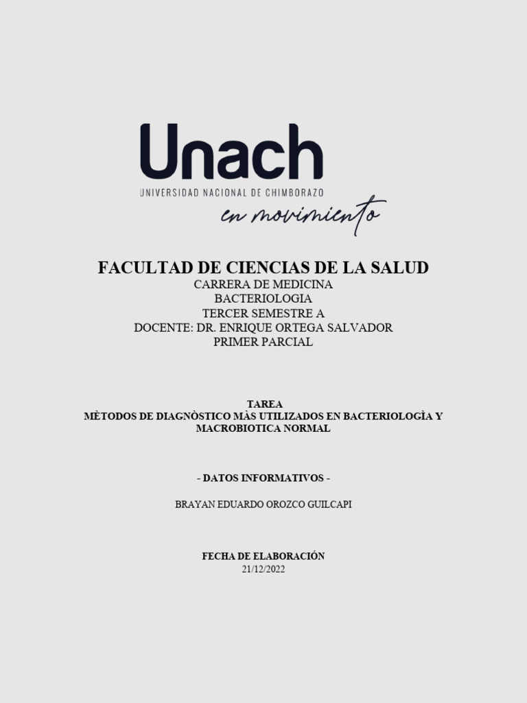 Tarea 3a 2022 - 2S | PDF | Staphylococcus Aureus | Enfermedades y ...