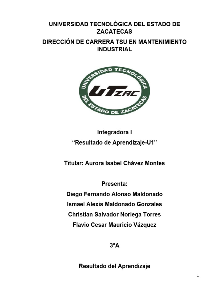 3a - Resultado de Aprendizaje Ui - Planta Procesadora de Chocolate ...