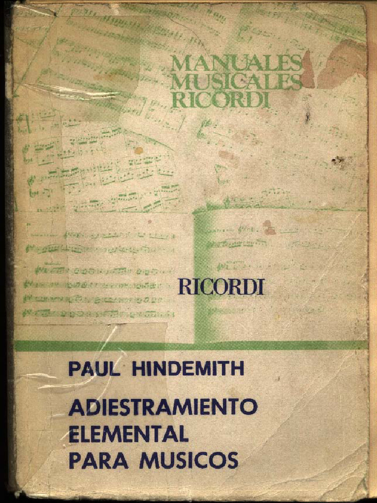 Hindemith Adiestramiento Elemental | PDF