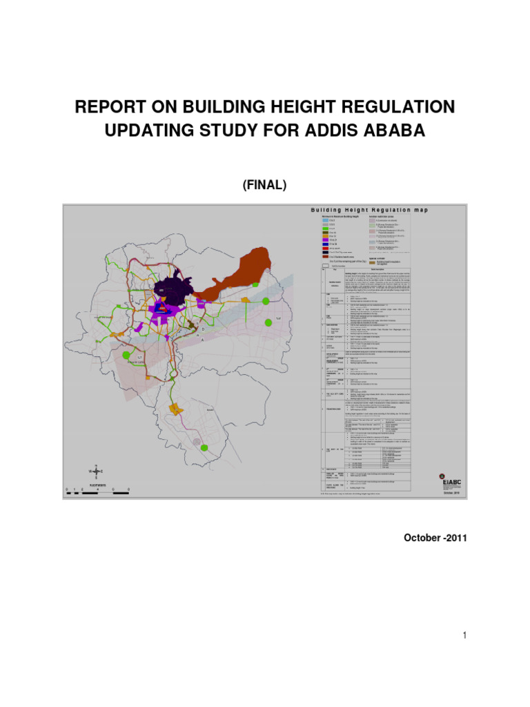 Addis Ababa Building Height Regulations | PDF | Interest | Ethiopia