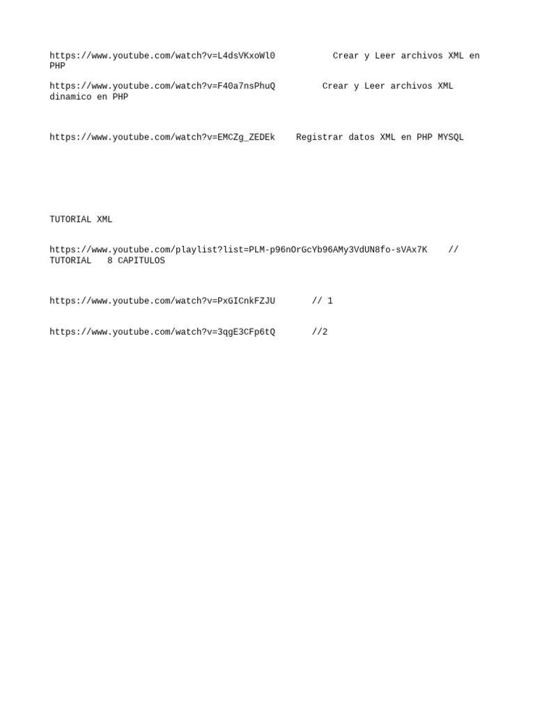 Mensajeria XML | PDF