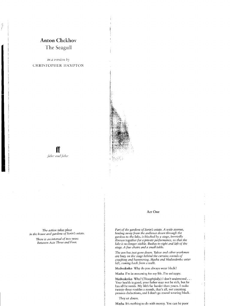 The Seagull Play | PDF