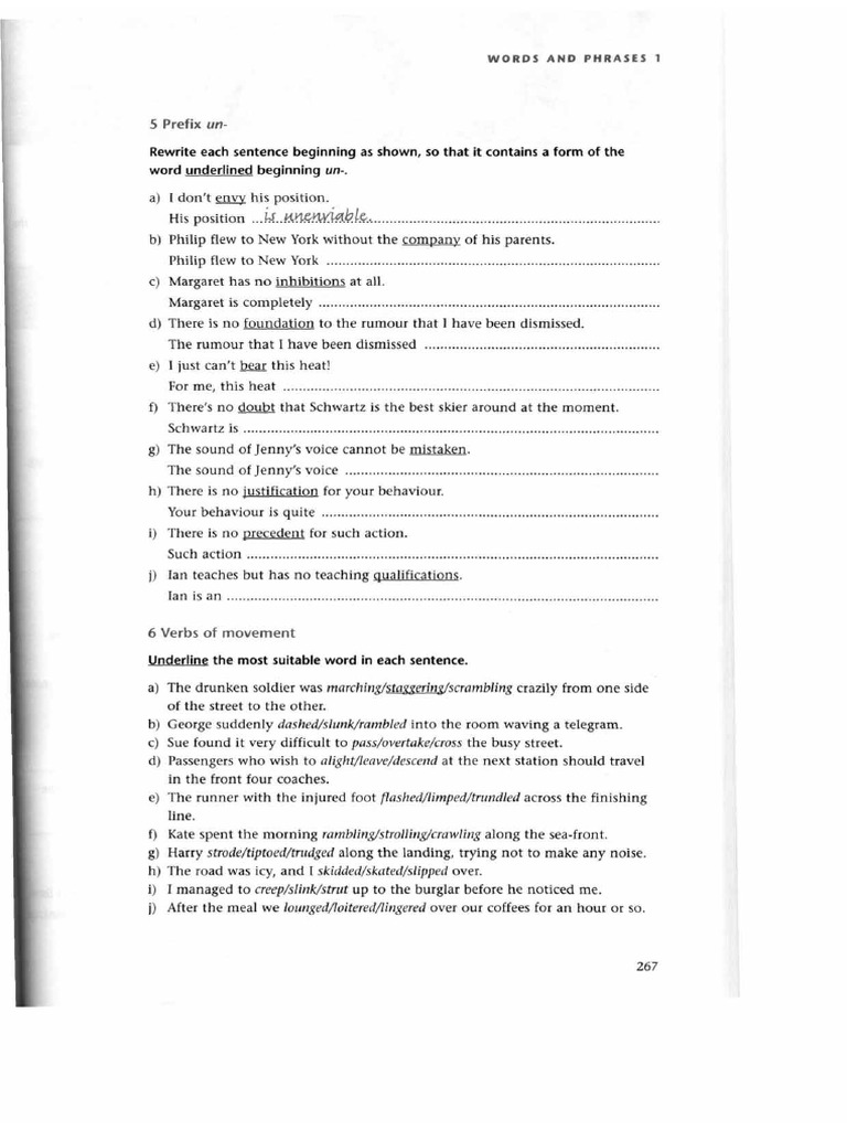 Word Formation 3 | PDF