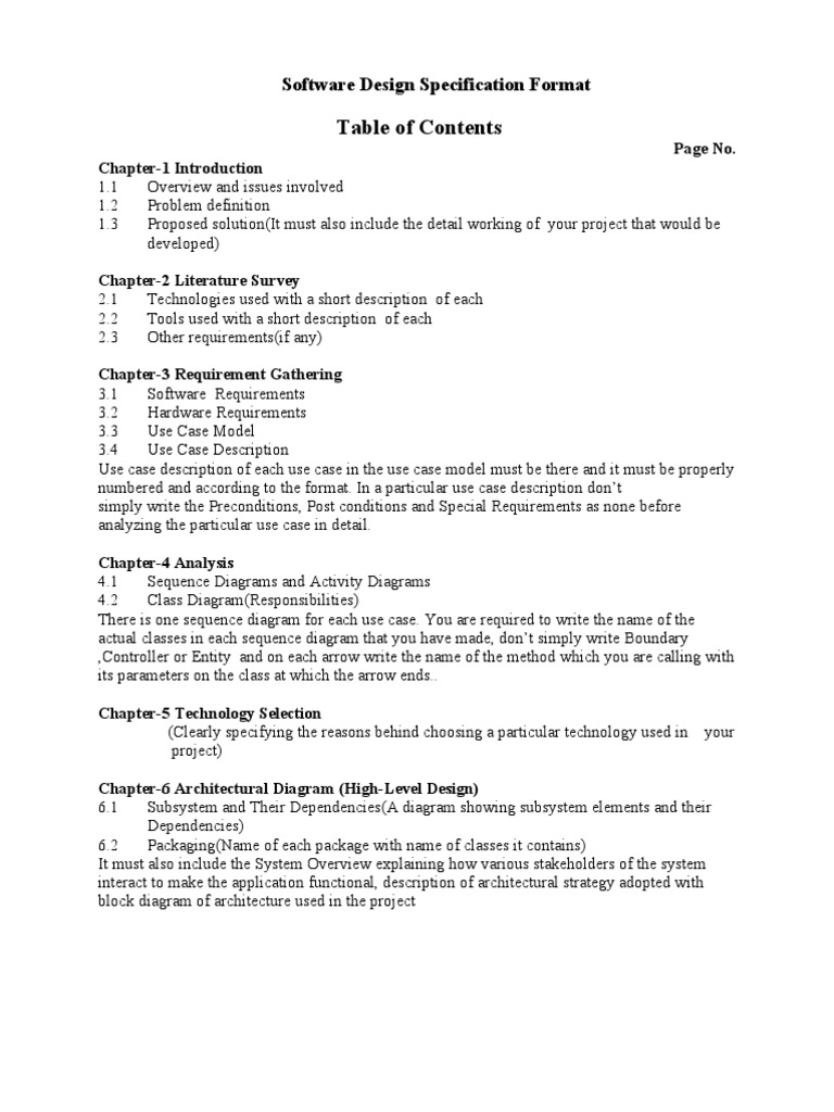 SDS Template | Download Free PDF | Use Case | System