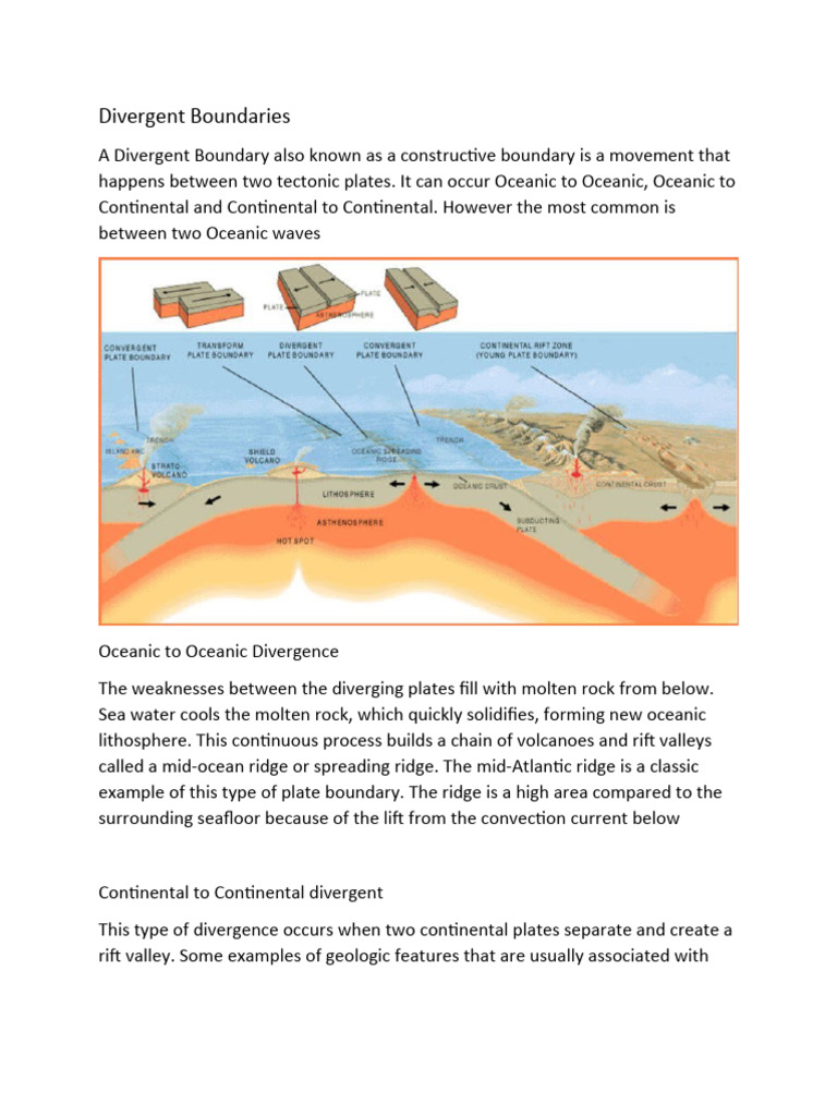 Tectonic Plate Boundaries Guide | PDF | Plate Tectonics | Earth Sciences