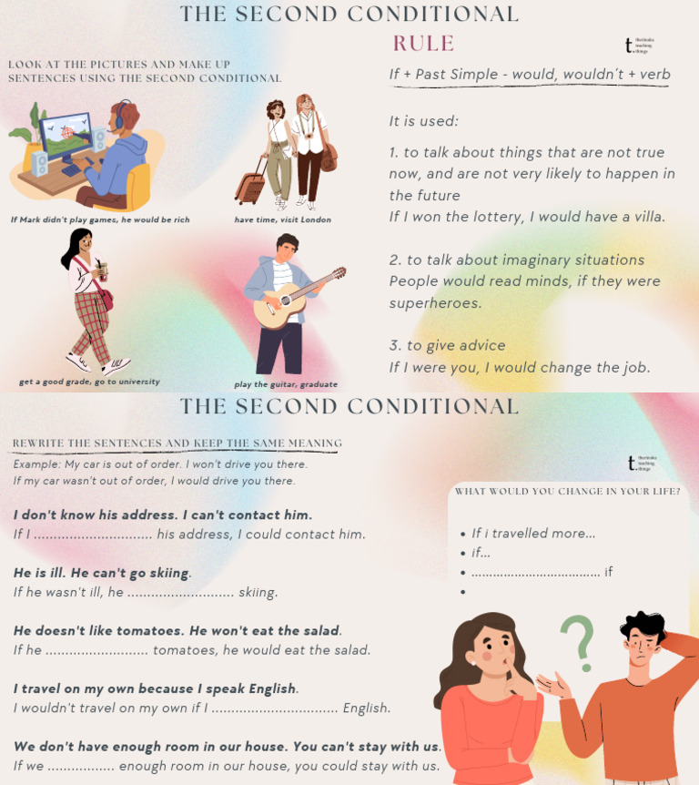 The Second Conditional | PDF