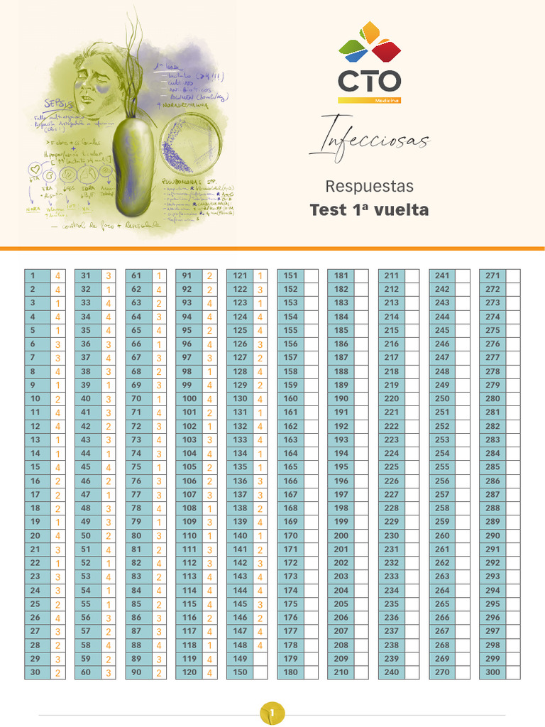 Infectious Disease Test Answers | PDF