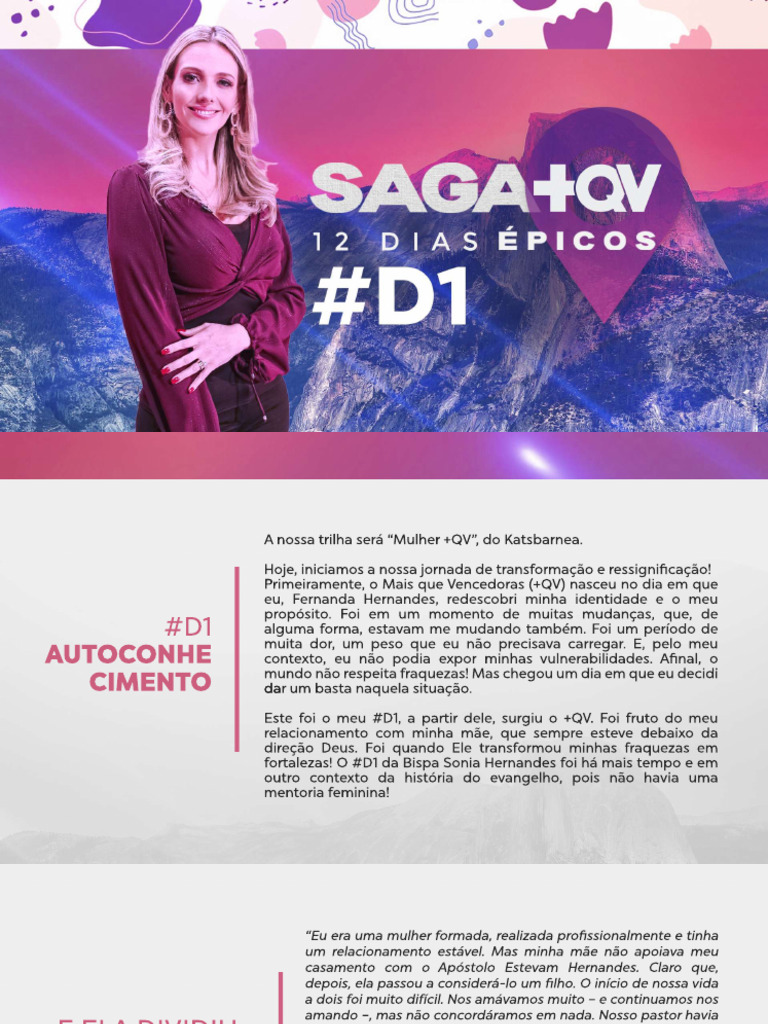 Cópia de LIVE 1 SAGA MAIS QV - Compressed | PDF