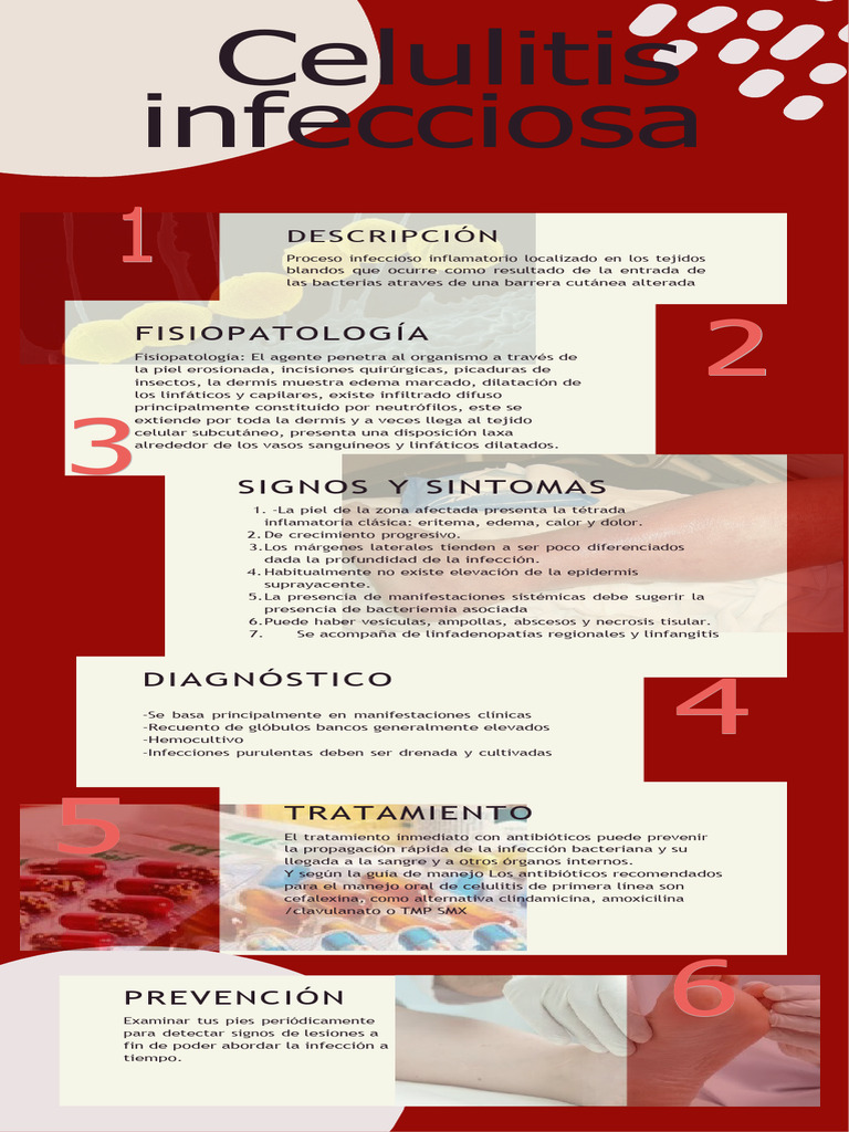 Celulitis Infecciosa Word | PDF | Epidemiología | Ciencias de la Salud
