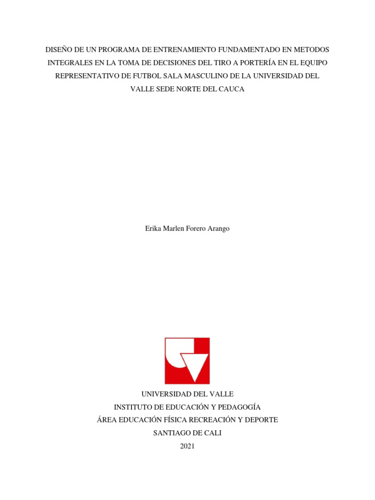 Forero (2021) | PDF | Toma de decisiones | Pensamiento