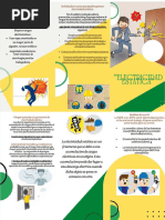 Tríptico Nom-022-Stp-2015 Electricidad Estática | PDF | Electricidad | Resistencia Eléctrica y ...