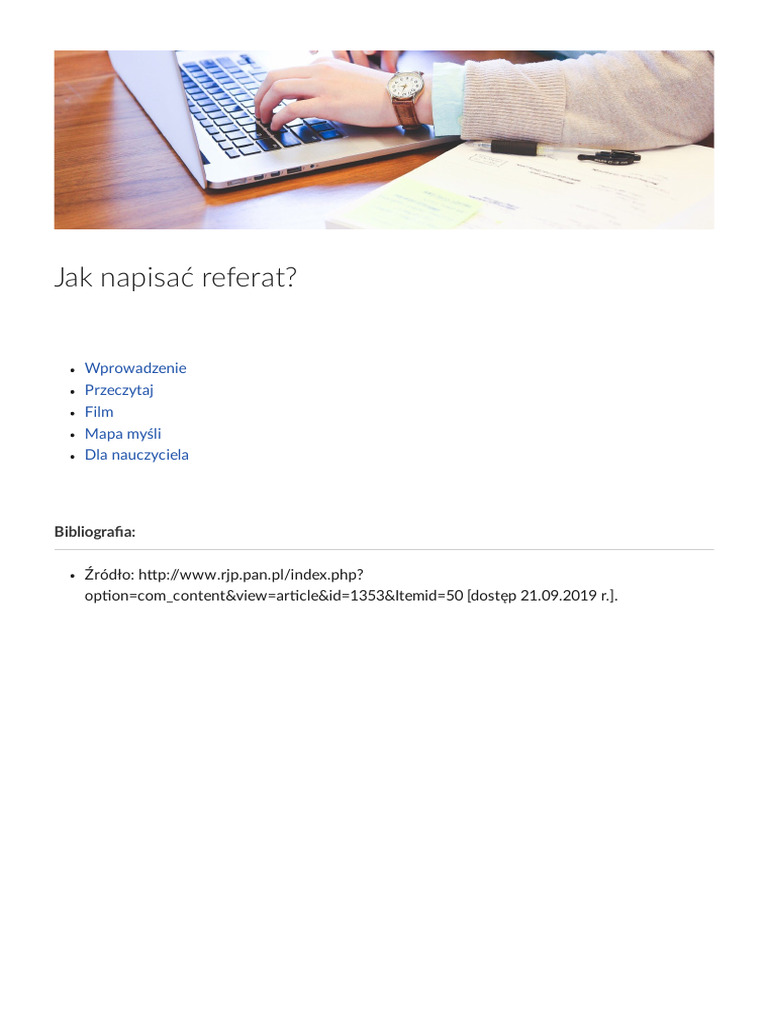 Jak_napisac_referat | PDF
