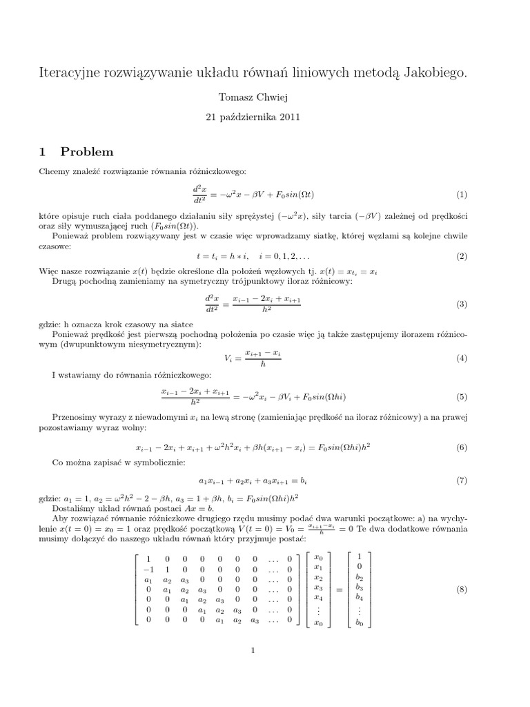 Iter Jakobi | PDF