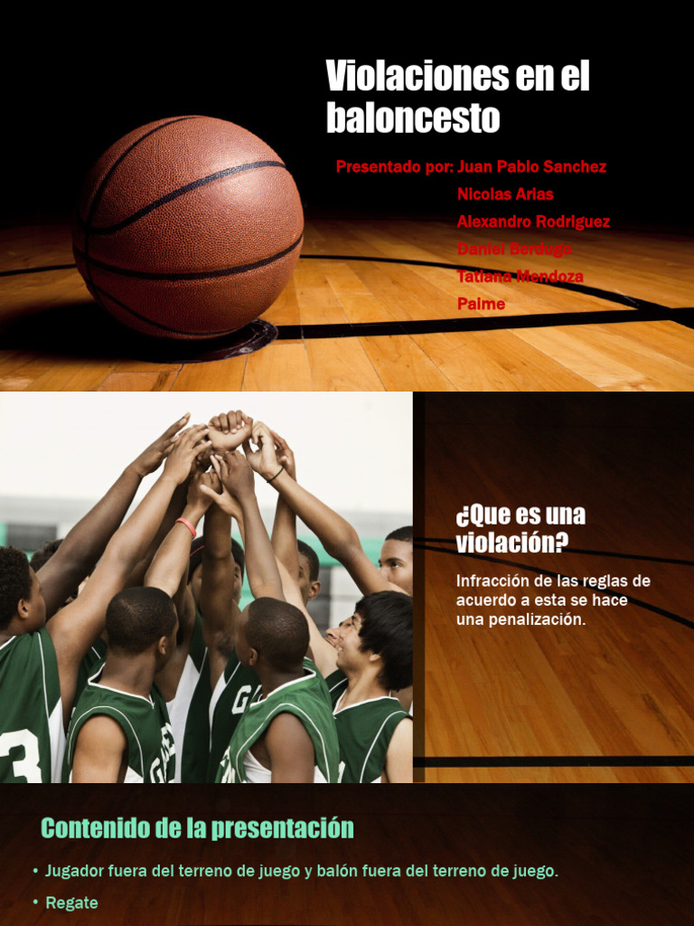 Violaciones en El Baloncesto | PDF