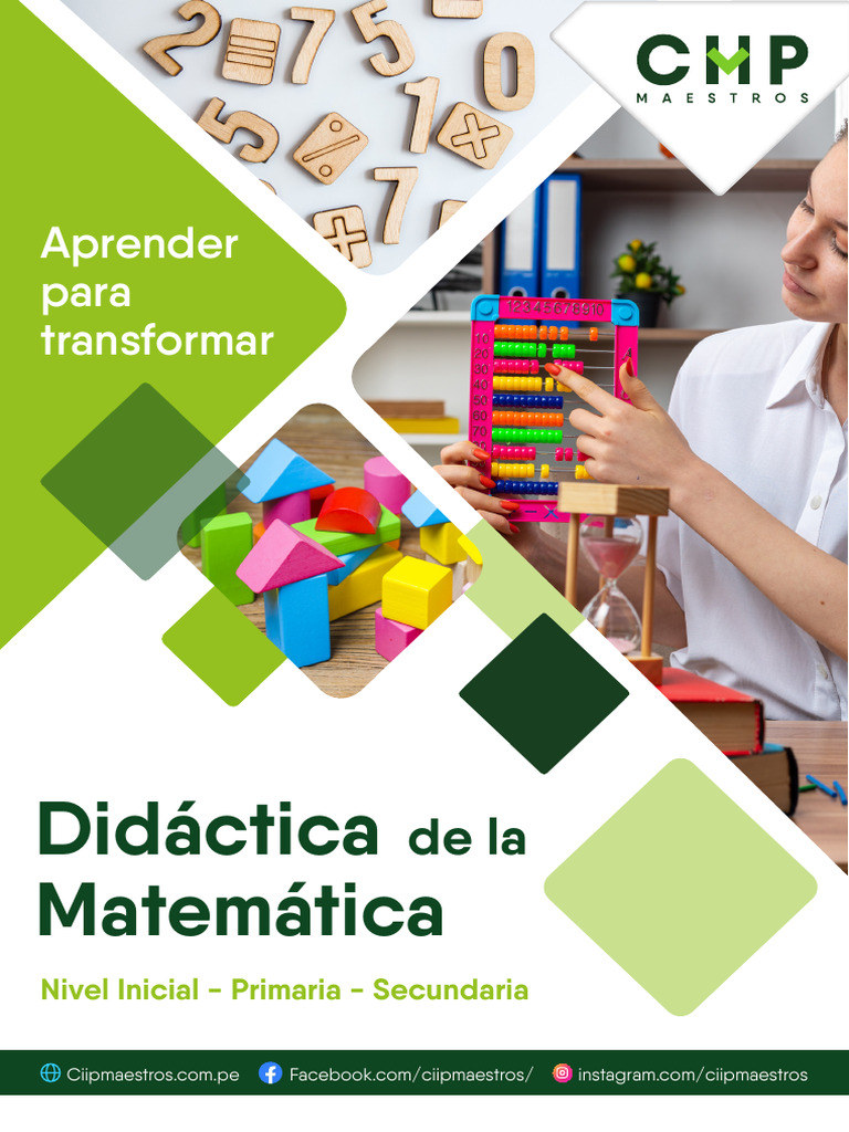 Brochure Matemática | PDF | Enseñando | Aprendizaje