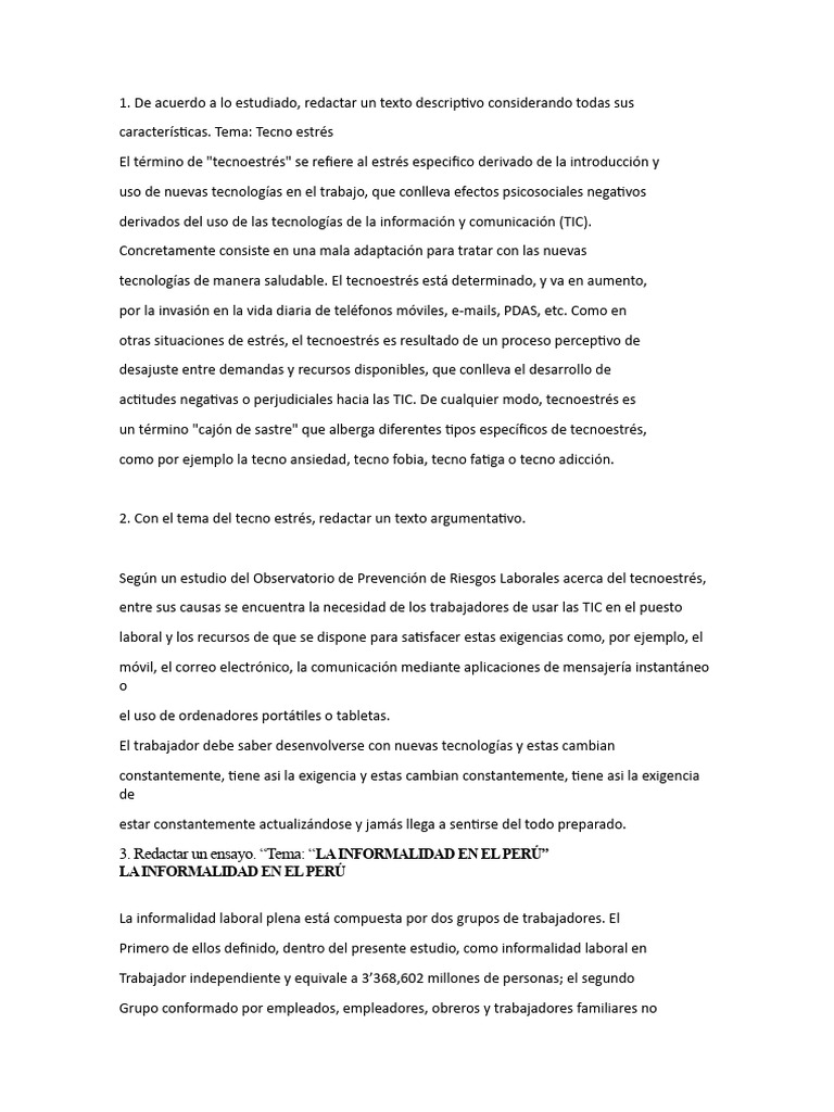 Ytttty | PDF | Estrés (biología) | Tecnología de información y ...