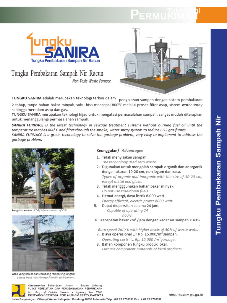 Tungku Pembakaran Sampah Nir Racun | PDF Tungku Pembakaran Sampah Nir Racun | PDF
