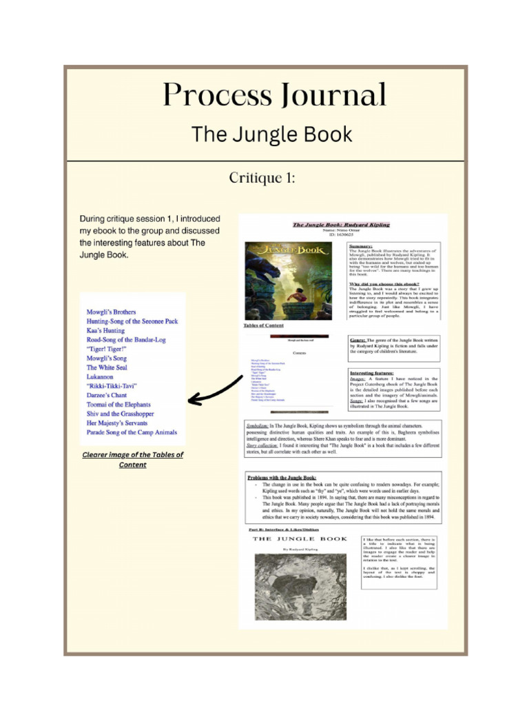 Process Journal | PDF