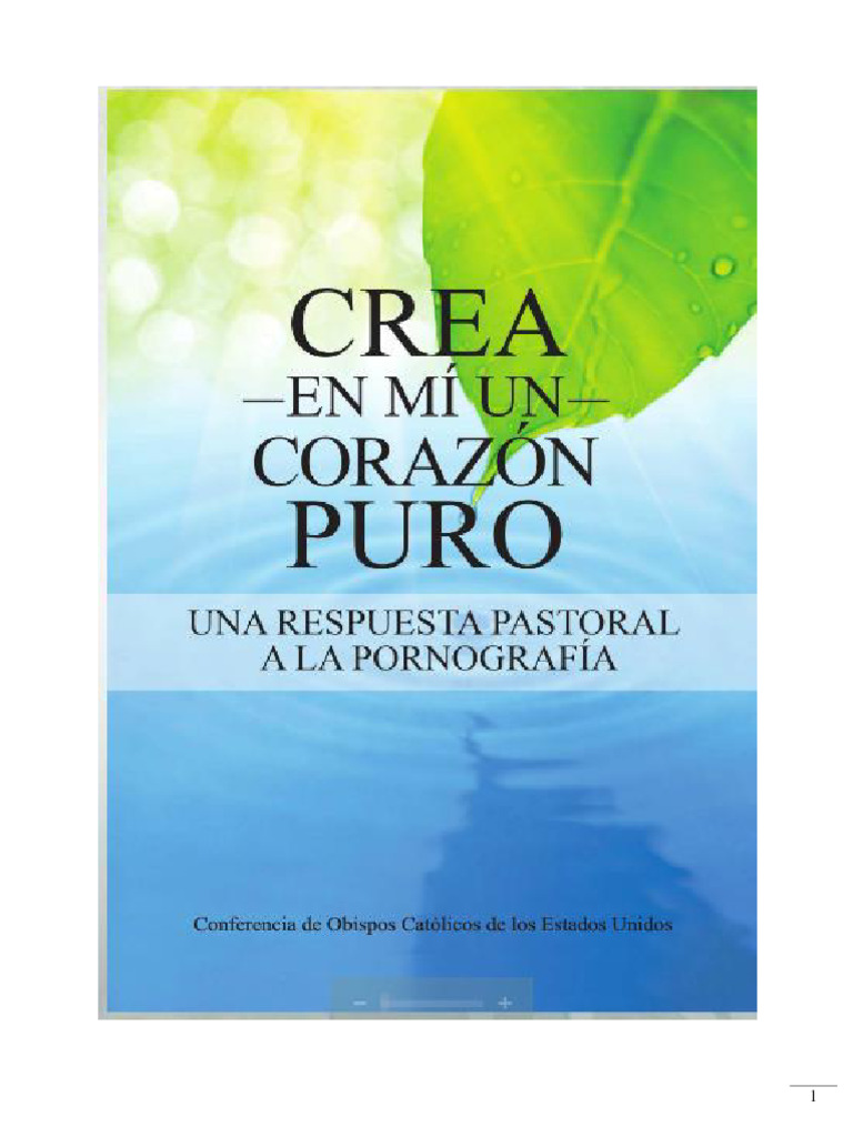 Crea en Mi Un Corazon Puro | PDF | Amor | Pecado