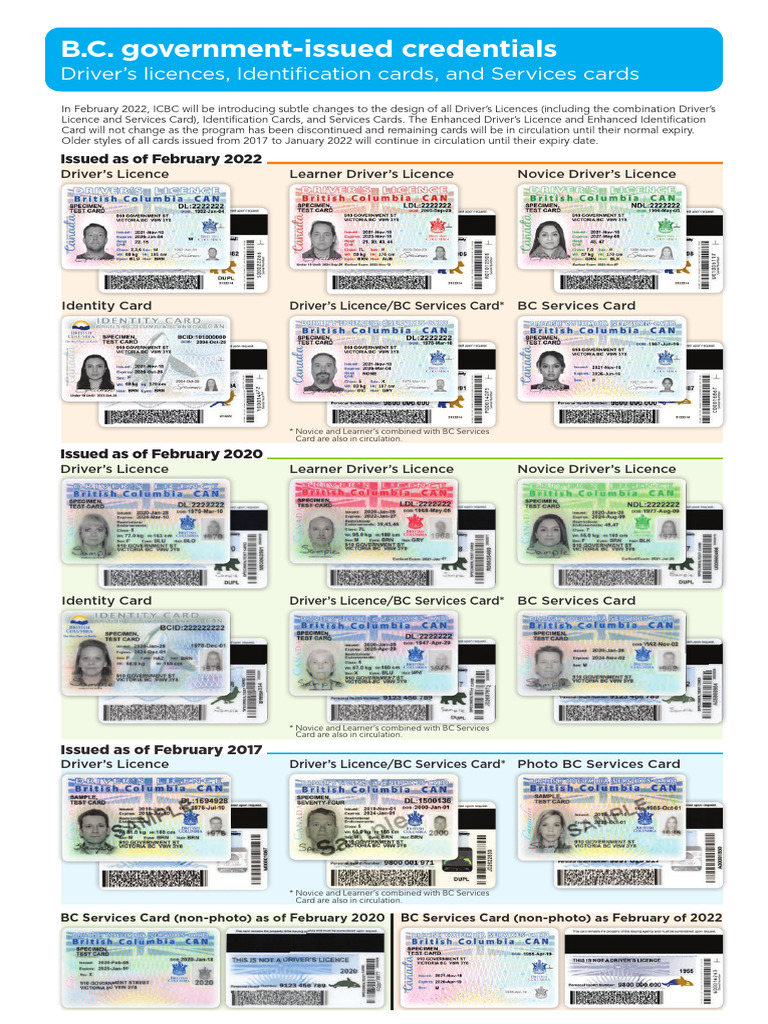 MV2804A Card Security Features | PDF | Identity Document | Driver's License