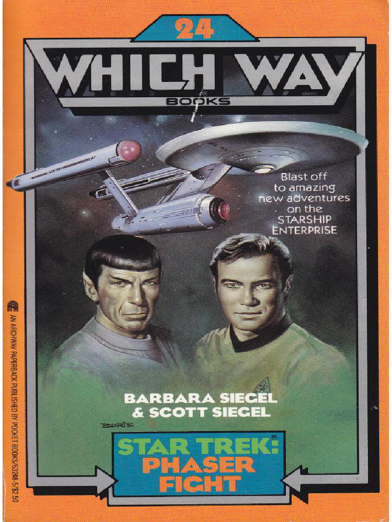 Phaser Fight - Archway Paperbacks - Barbara Siegel and Scott Siegel by ...