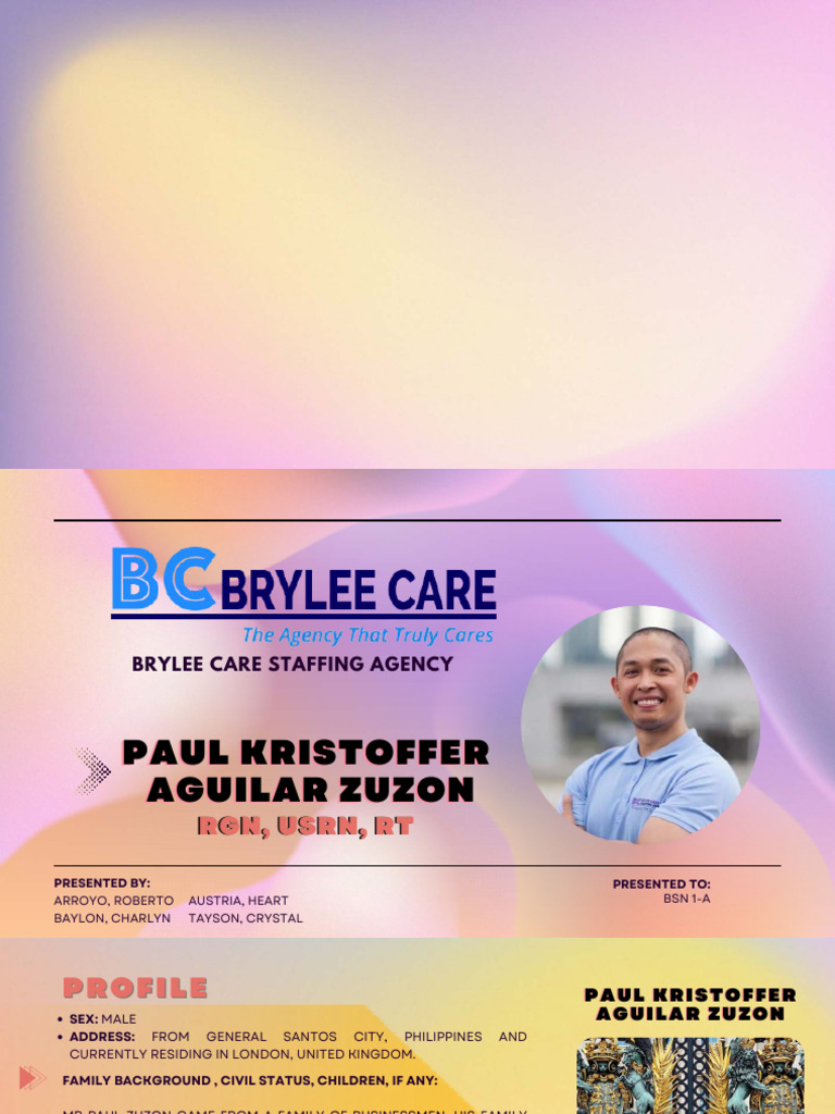 Paul Zuzon Brylee Care | PDF | Nursing
