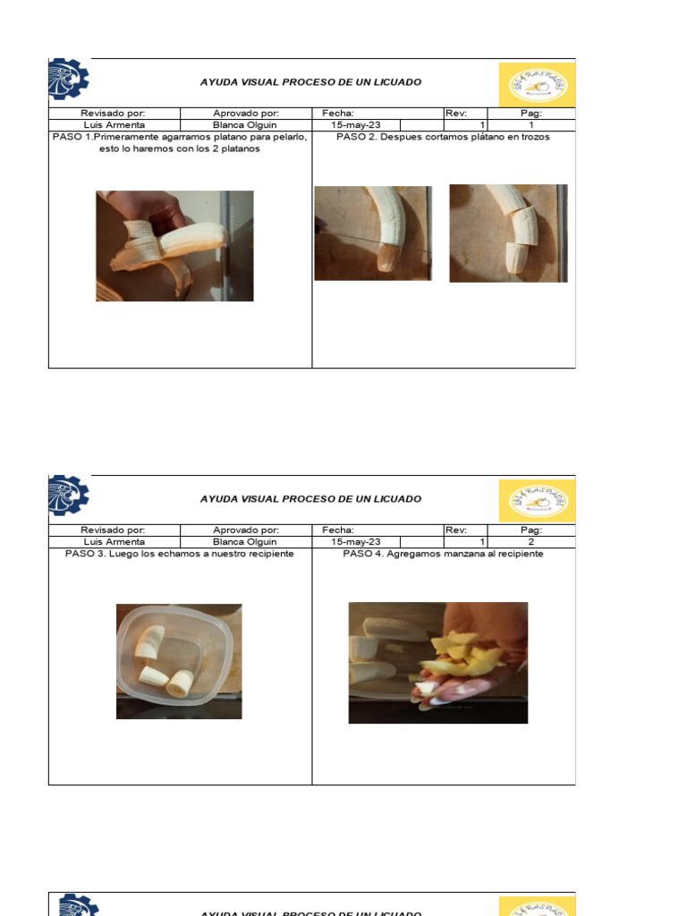 Ayudas Visuales 2.0 | PDF | Alimentos