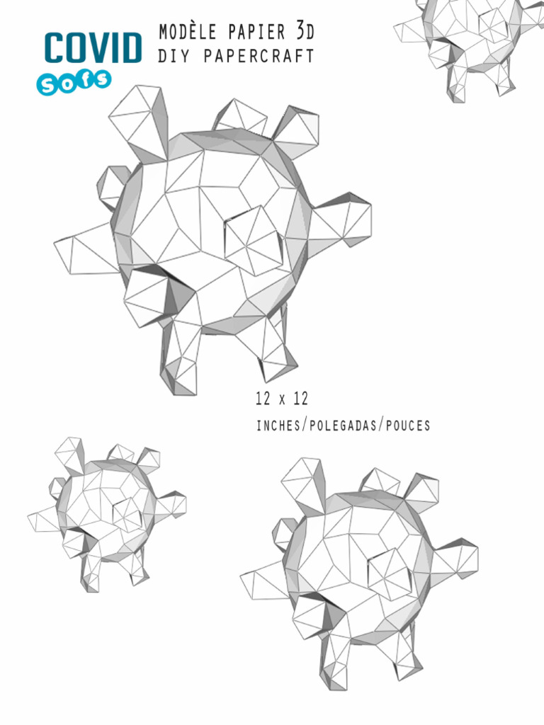 Covid 3dpapercraft Bysofs | PDF