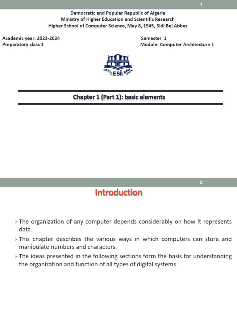 Ch1 (Part 1) | PDF | Binary Coded Decimal | Subtraction