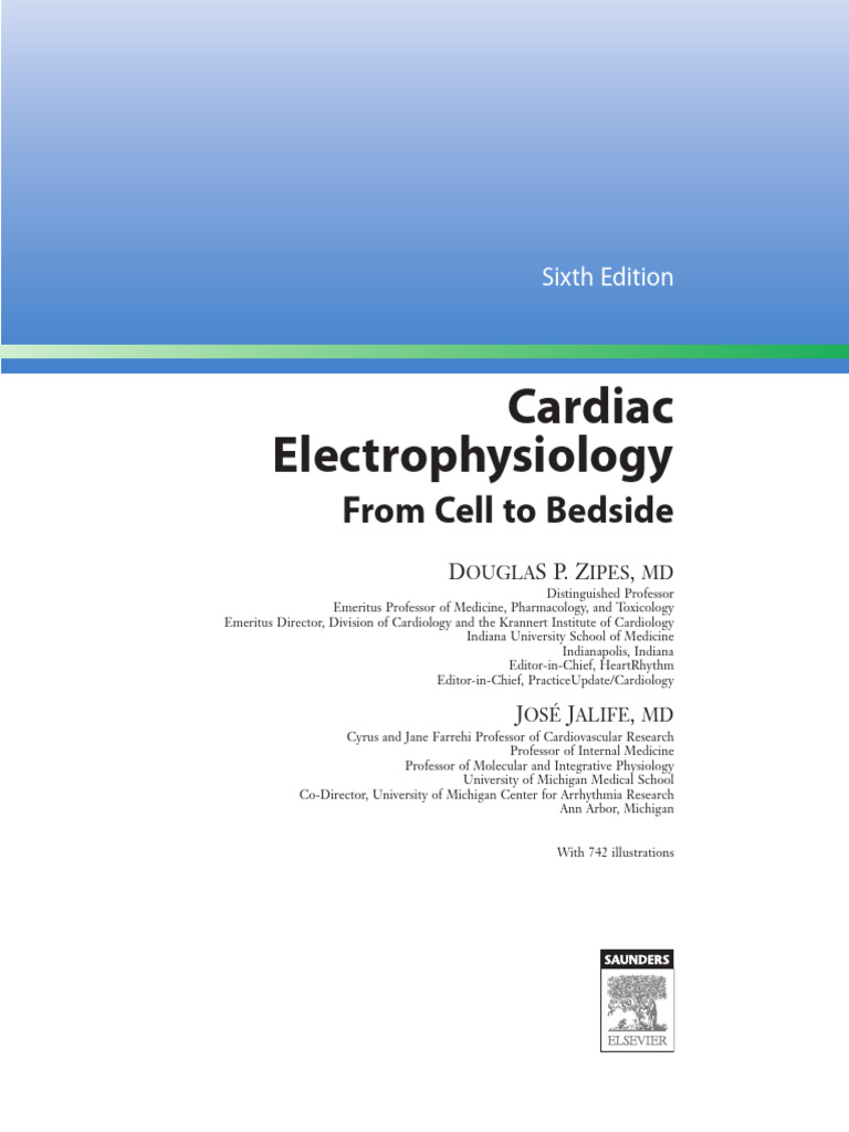 Cardiac Electrophysiology, From Cell To Bedside, 6th Edition | PDF ...